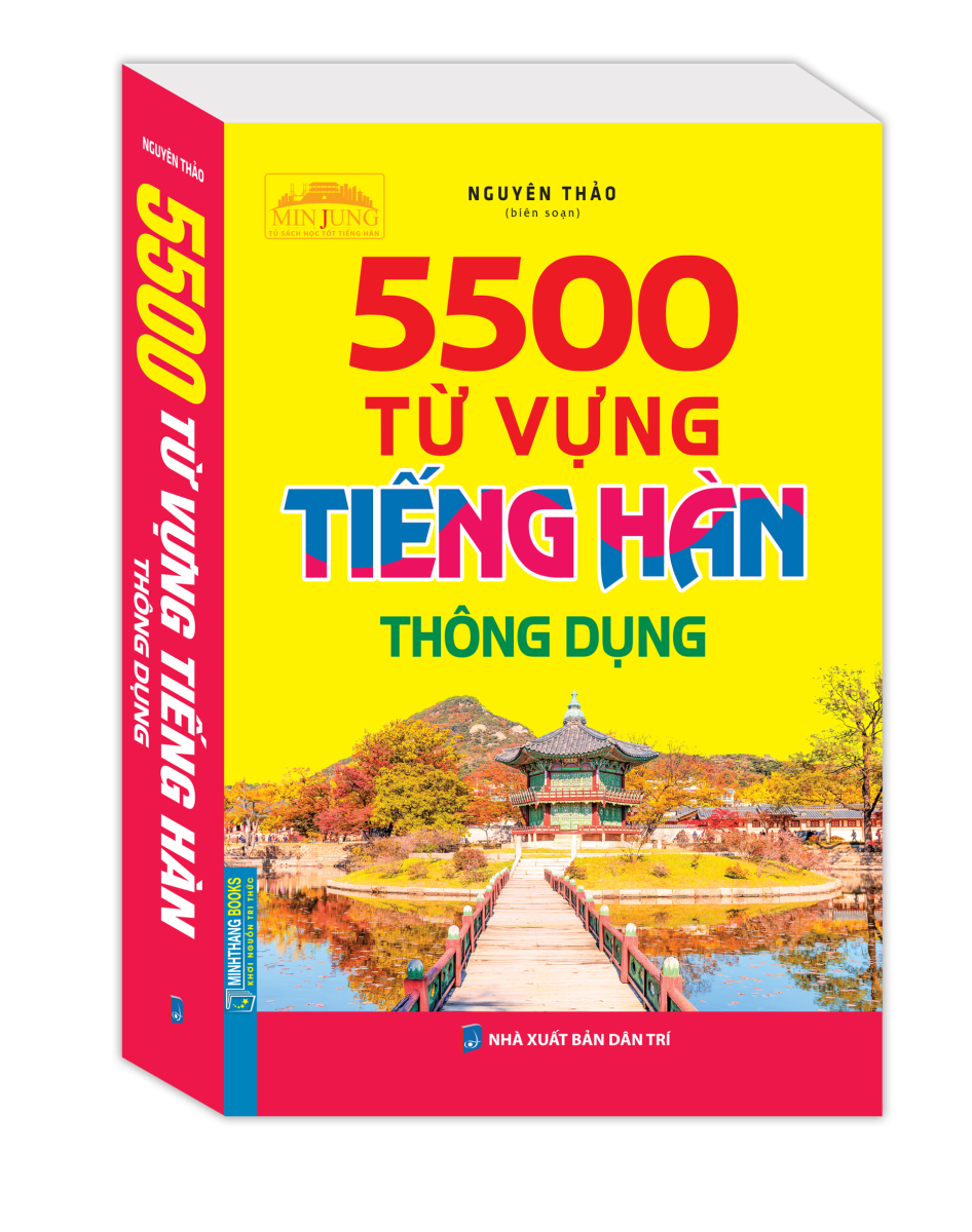 MinJung 5500 từ vựng tiếng Hàn thông dụng, MinJung , 5500 từ vựng tiếng Hàn thông dụng, sách ...